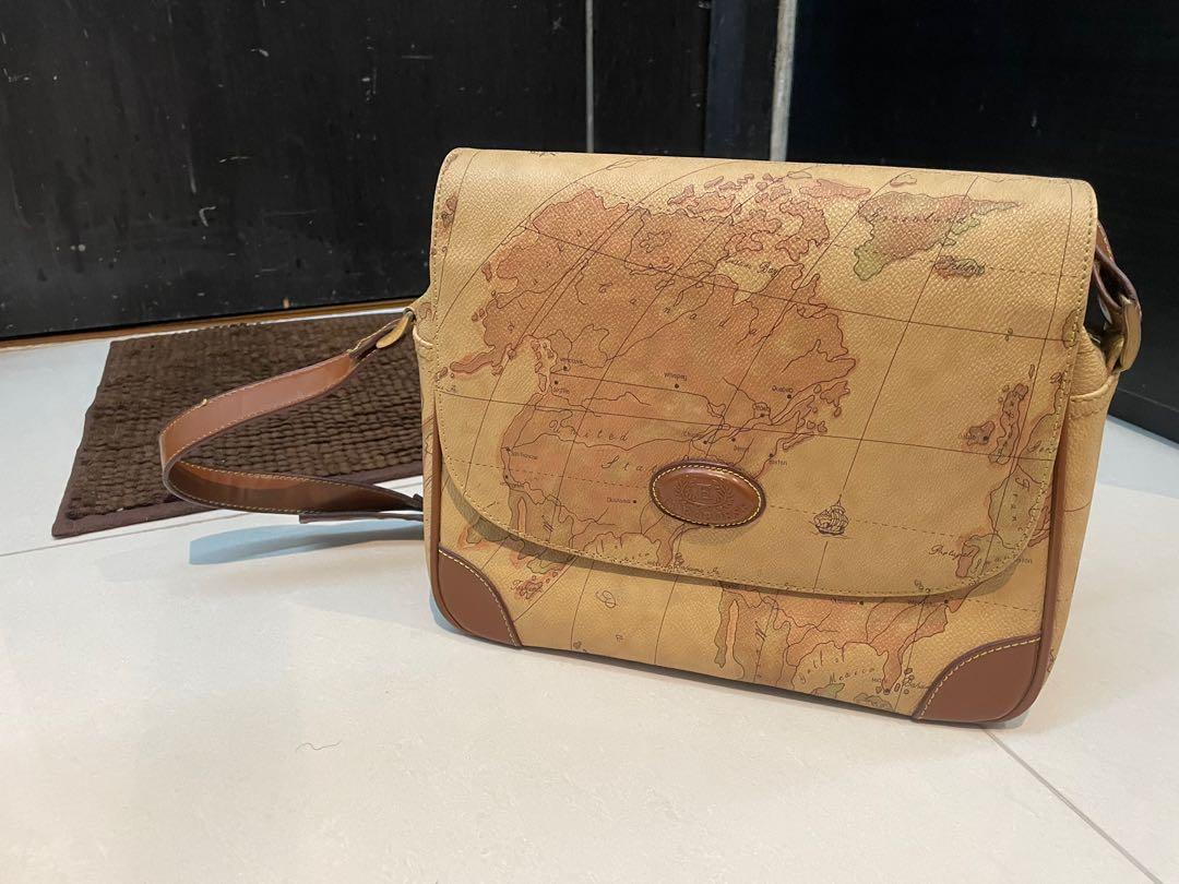 Vintage map bag, Women's Fashion, Bags & Wallets, Cross-body Bags on ...