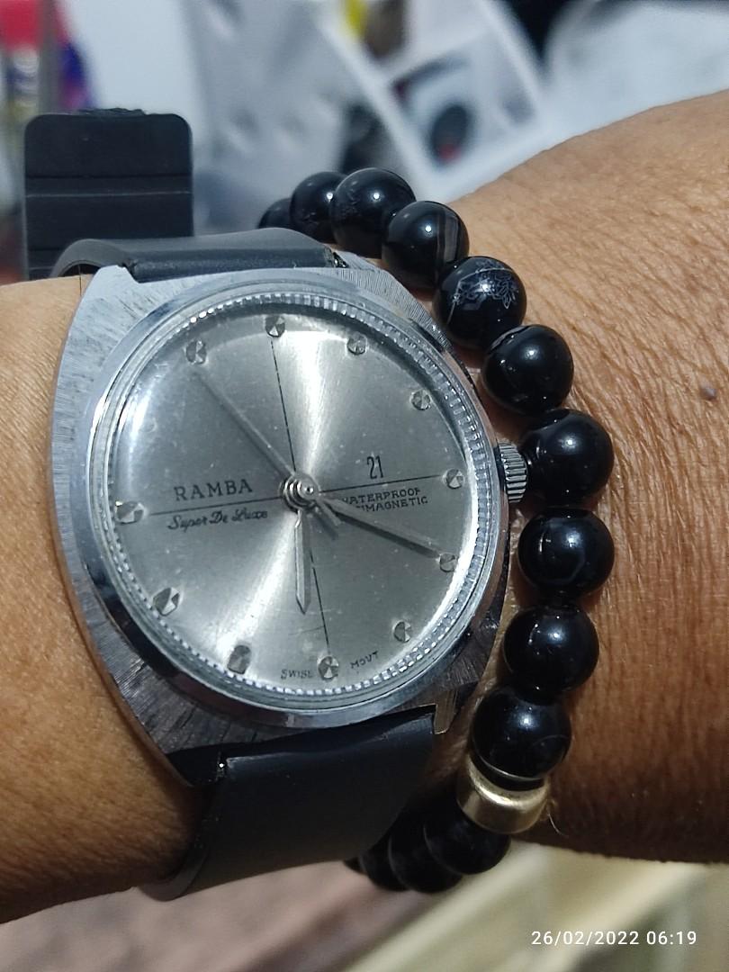 Vintage Ramba Super De Luxe Swiss Mechanical, Men's Fashion, Watches ...