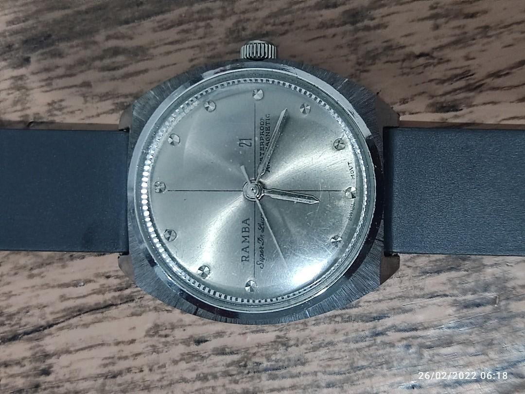 Vintage Ramba Super De Luxe Swiss Mechanical, Men's Fashion, Watches ...