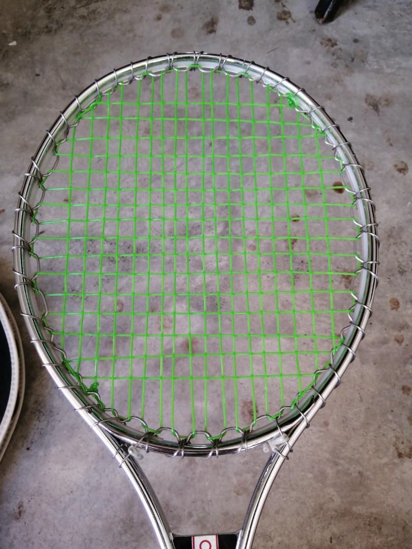 Vintage Wilson T4000 metal frame tennis racket with racket cover ...