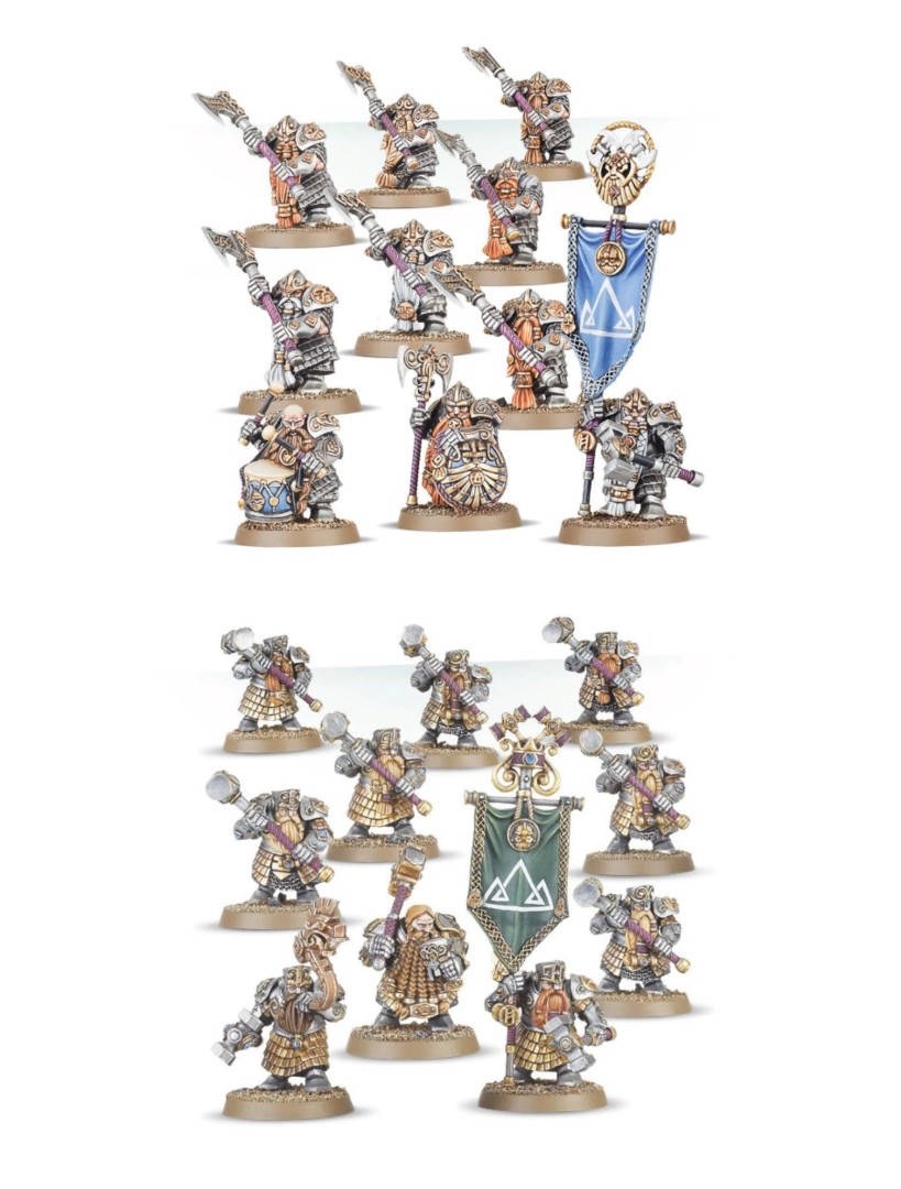 Warhammer Fantasy Dwarfs Longbeards + Hammerers x 20 NEW, Hobbies ...