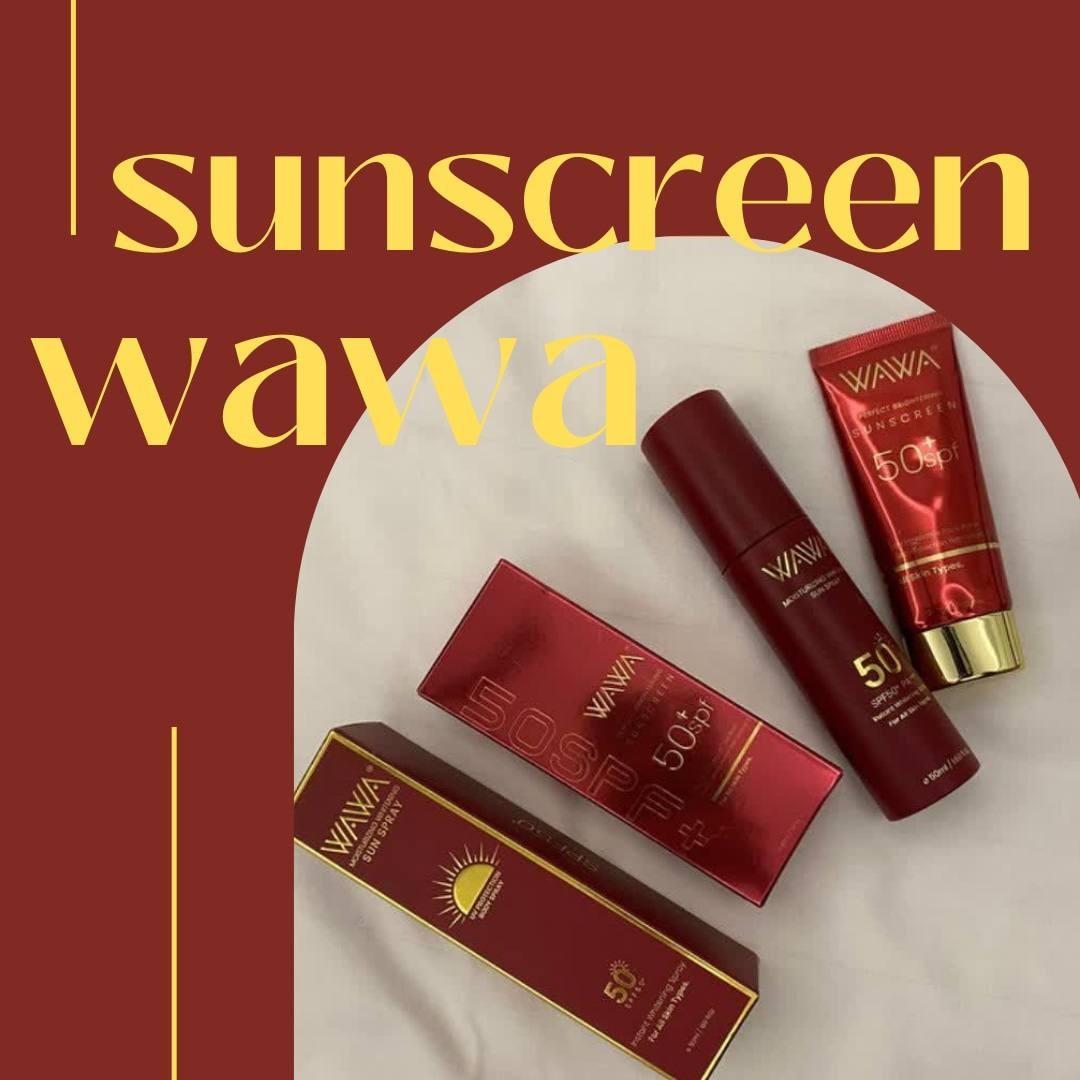 Wawa Sunscreen Face (INSTOCK!), Beauty & Personal Care, Face, Face Care ...