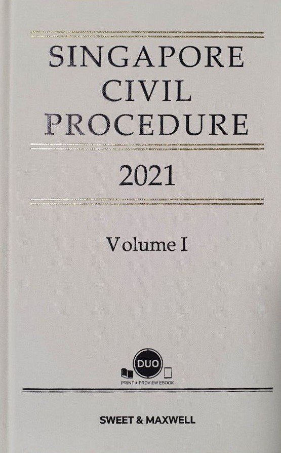Whitebook Singapore Civil Procedure, Hobbies & Toys, Books & Magazines ...