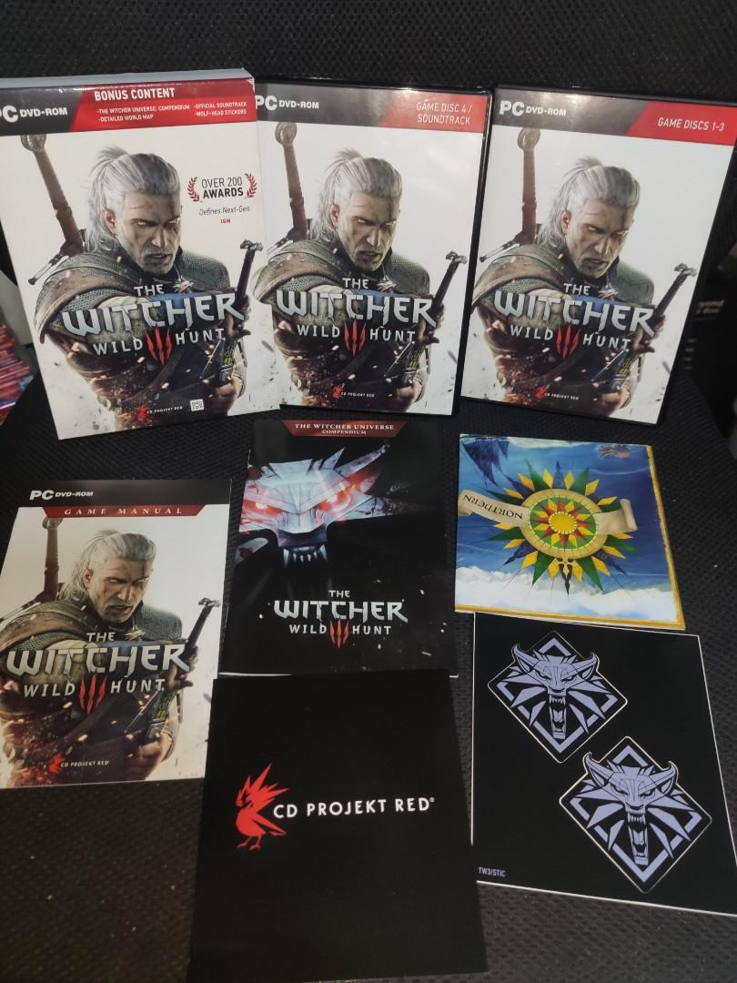 Witcher 3 pc game (collectors item), Video Gaming, Video Games, Others ...