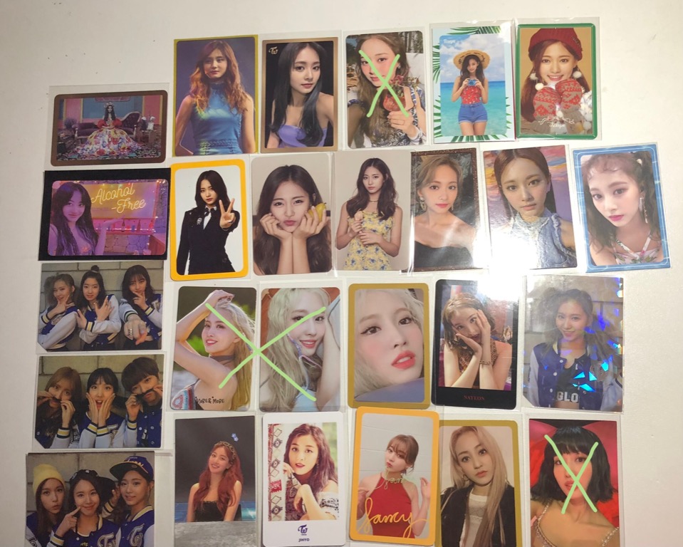 [Updated 9/3] WTS / LFB / WTT / WTB Twice Official Album PC Photocards Unit Tzuyu Jihyo Sana ...