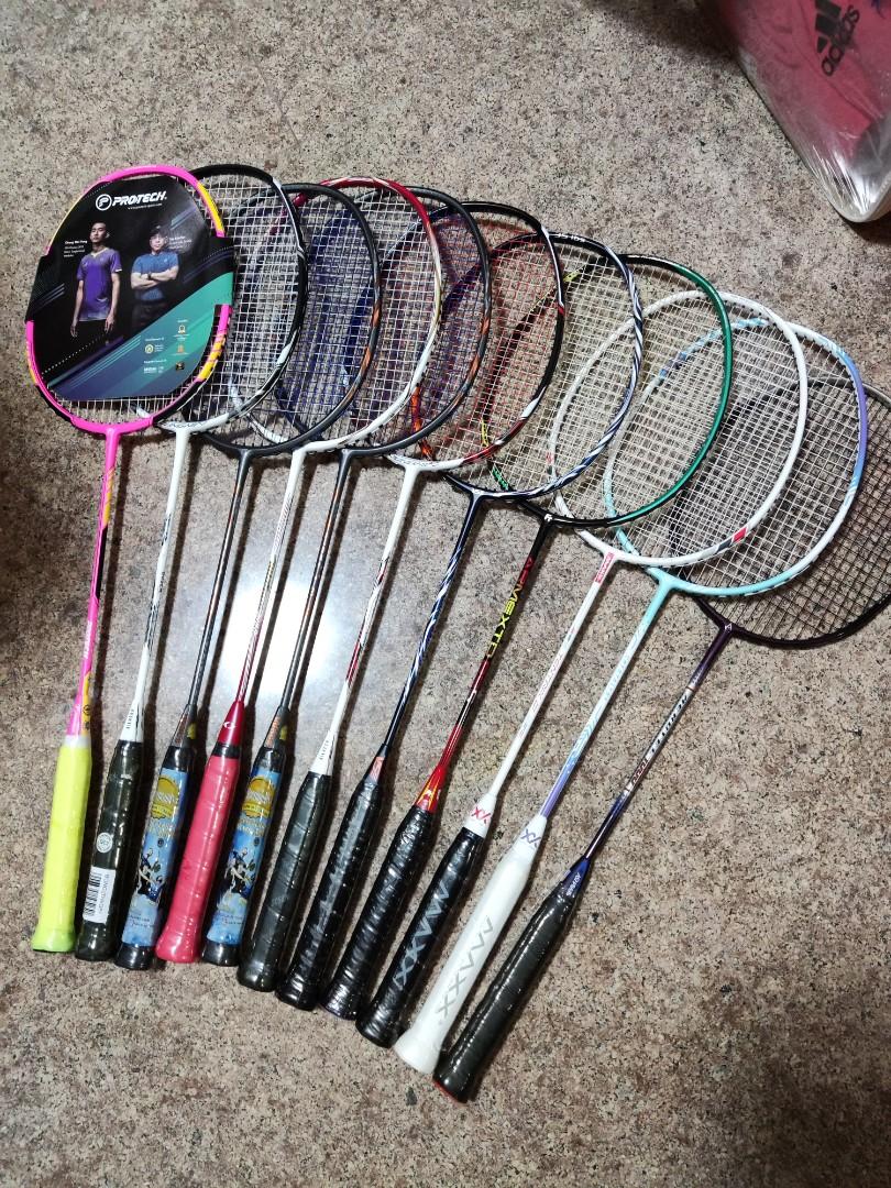 Yonex Gosen RSL Protech Victor Li Ning Carlton Ashaway Astec Felet ...