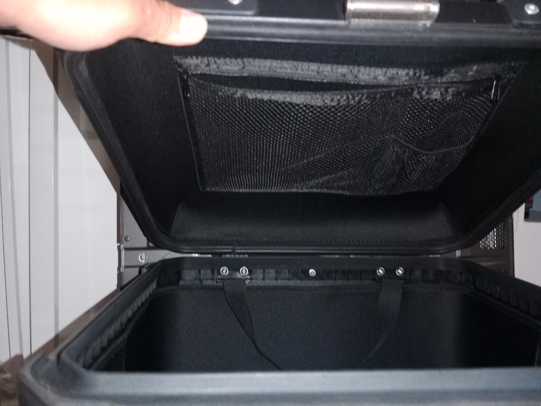 Zedge Top Box 55l, Motorcycles, Motorcycle Accessories on Carousell