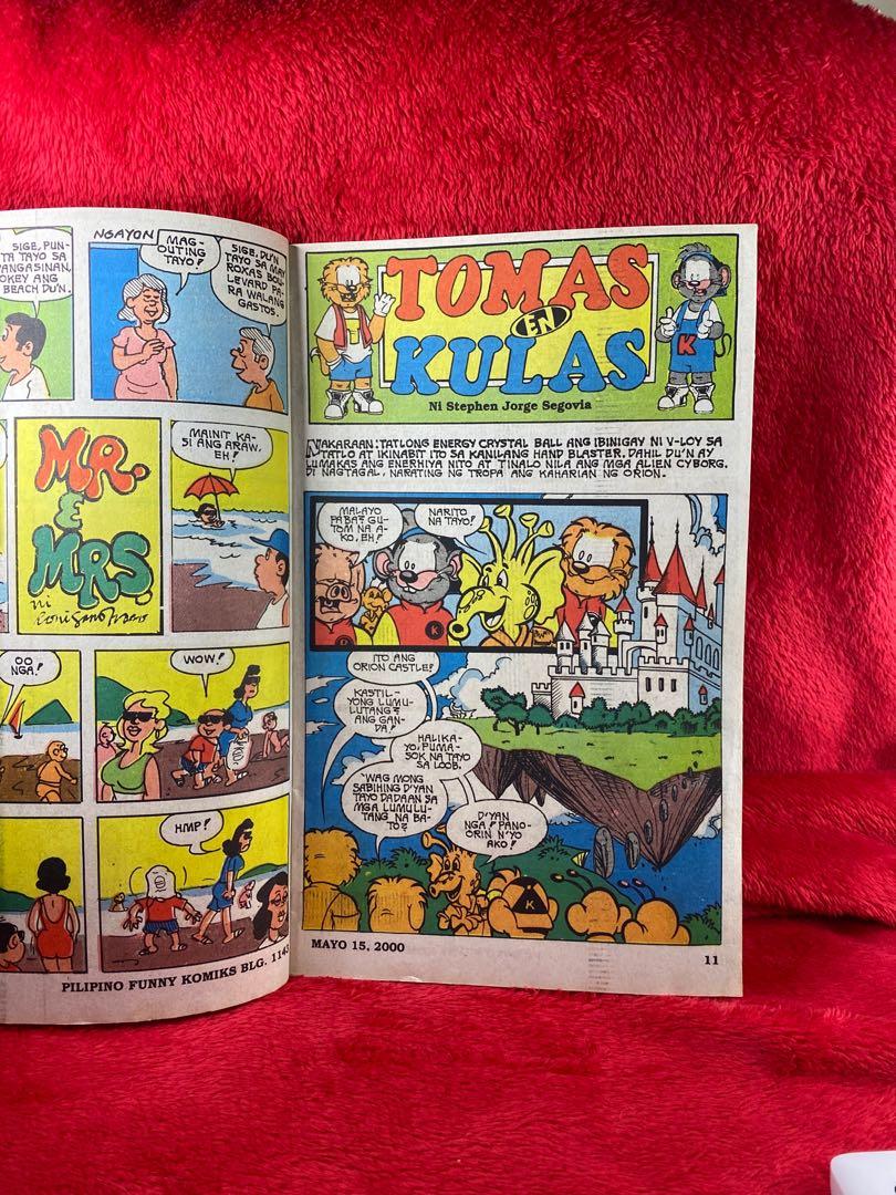 2000 Pilipino Funny Komiks #1143 EKLOK Planet Opdi Eyps Tinay Pinay ...