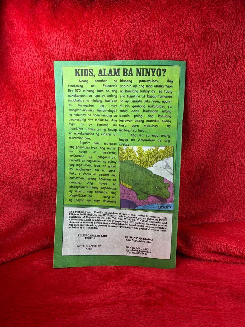 2000 Pilipino Funny Komiks #1143 EKLOK Planet Opdi Eyps Tinay Pinay ...