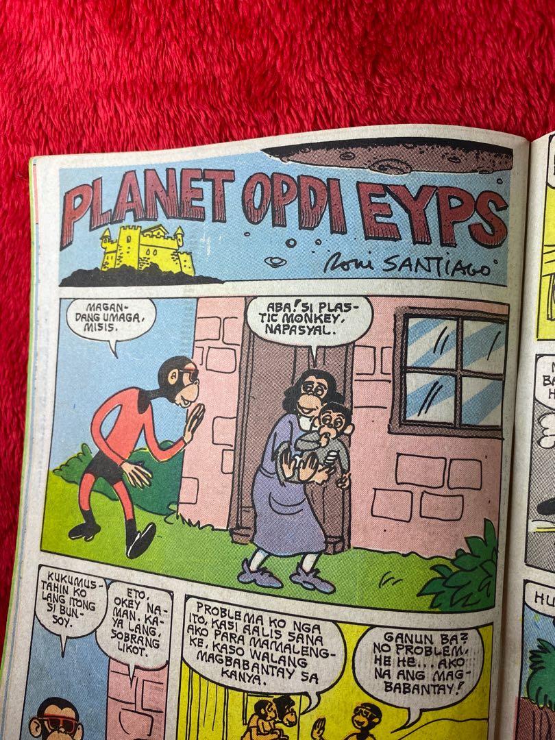 2000 Pilipino Funny Komiks #1143 EKLOK Planet Opdi Eyps Tinay Pinay ...