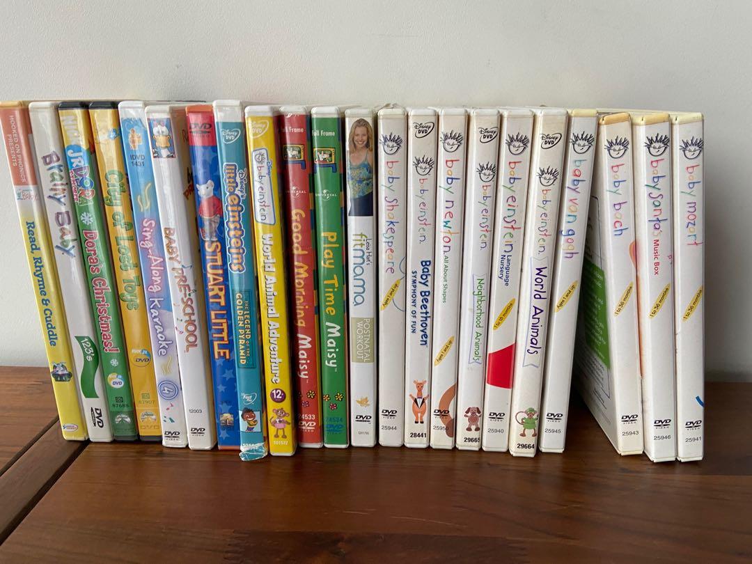 22 PCs Baby Toddler DVD Complete Baby Einstein series, Babies & Kids ...