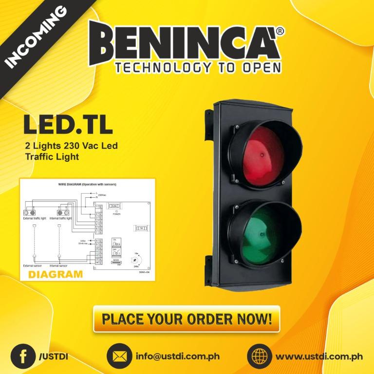 2 light 230 Vac LED traffic light., Commercial & Industrial, Industrial ...