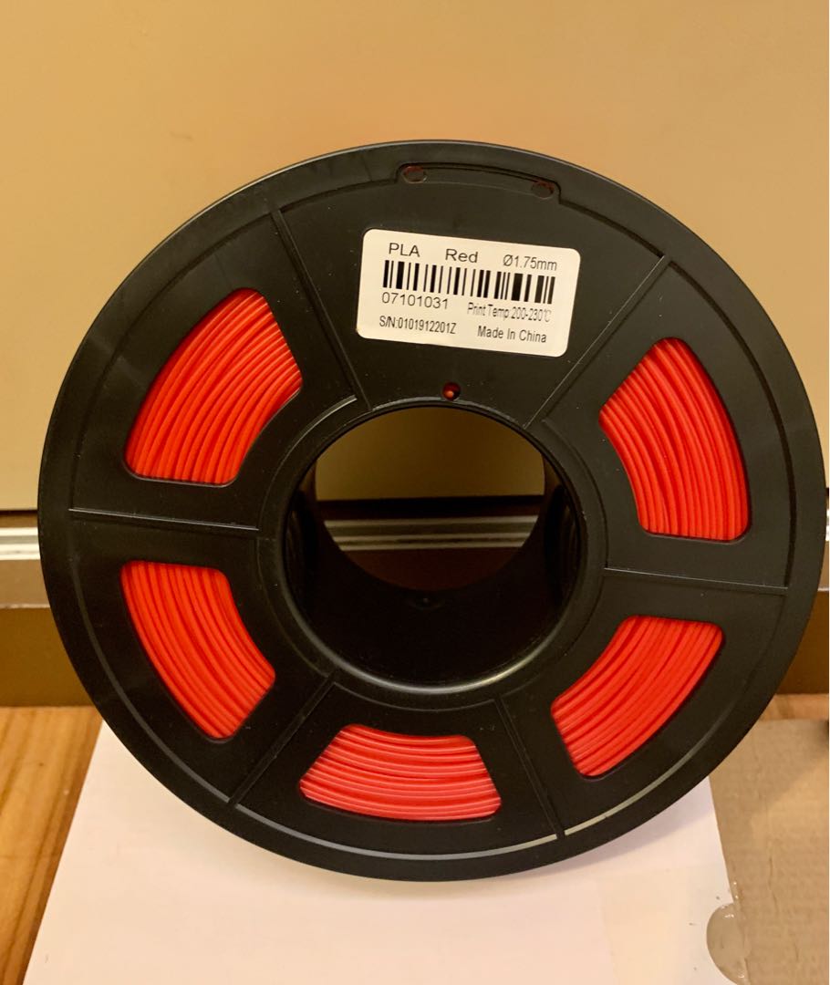 3D printer PLA red filament, TV & Home Appliances, Electrical, Adaptors ...