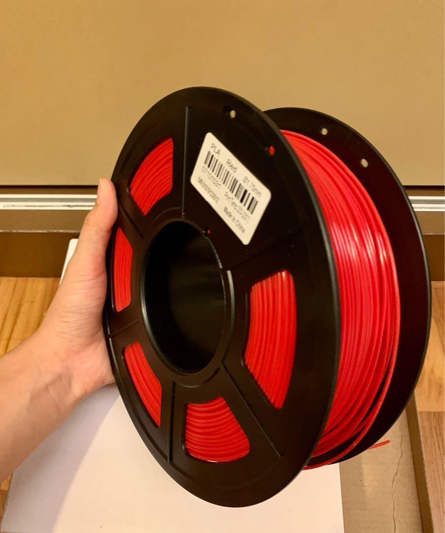 3D printer PLA red filament, TV & Home Appliances, Electrical, Adaptors ...