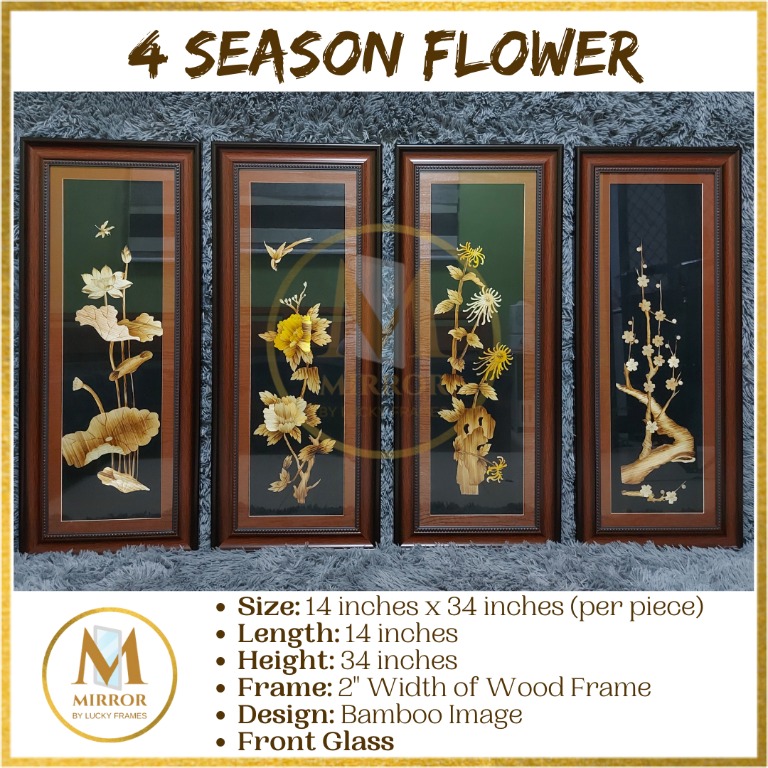 4 Season Wall Frame, Furniture & Home Living, Home Decor, Frames ...