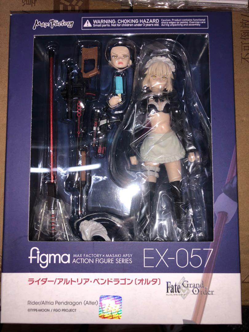 全新 台版 Figma EX-057 Rider/阿爾托莉亞·潘德拉剛[Alter] 阿爾托莉亞 黑傻 FGO FATE ...