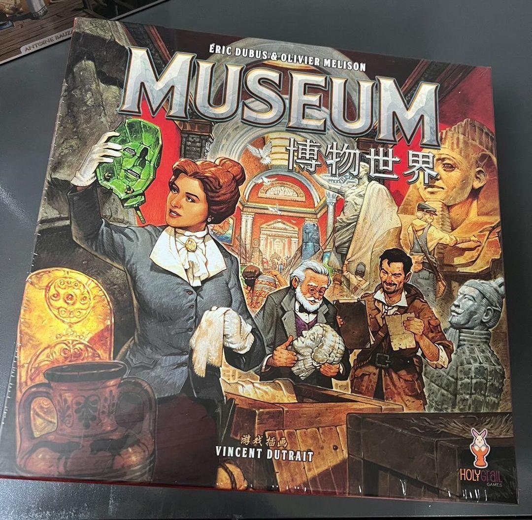 [全新未拆正版]博物世界 museum 桌遊 board game boardgame, 興趣及遊戲, 玩具 & 遊戲類 - Carousell