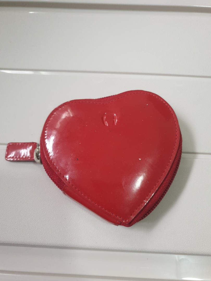Aigner heart Coin Pouch, Women's Fashion, Bags & Wallets, Wallets ...
