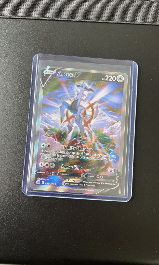 Arceus V AA Alternate Art, Hobbies & Toys, Toys & Games on Carousell