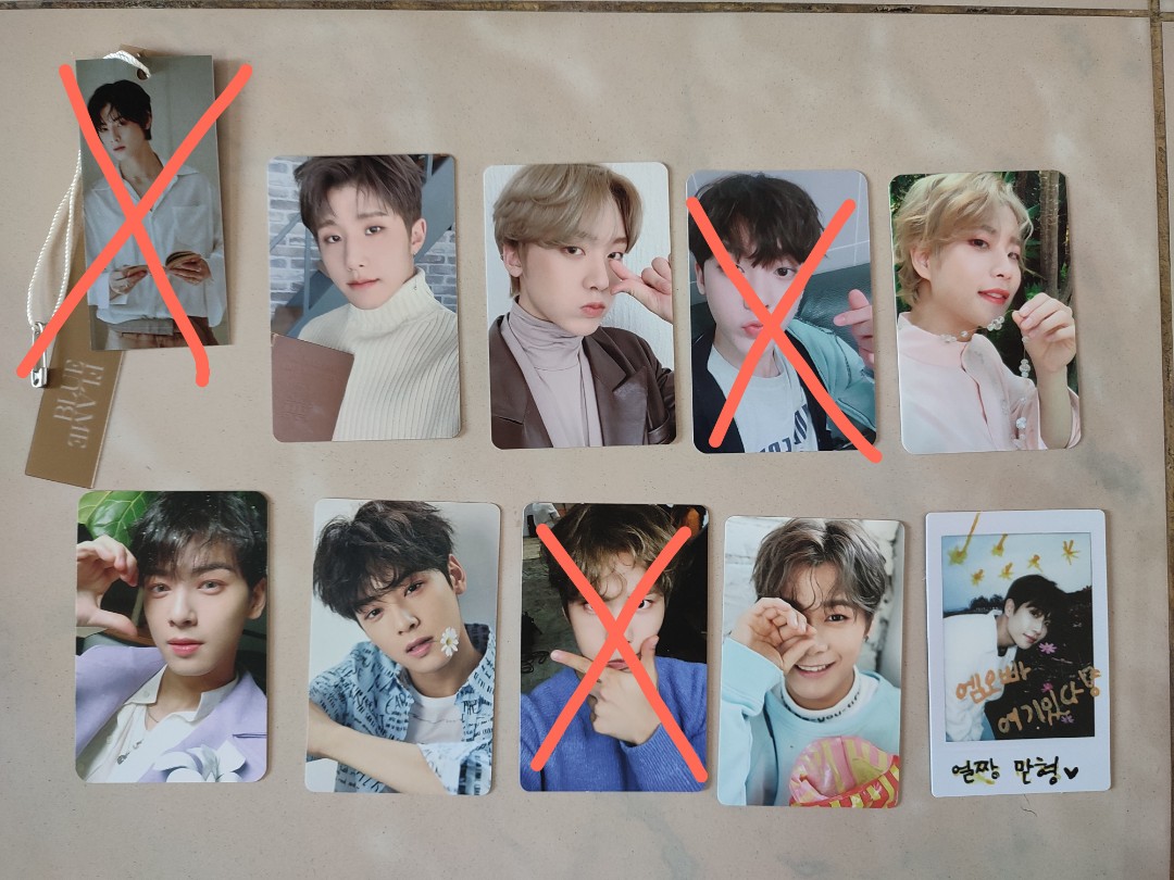 Astro photocards, Hobbies & Toys, Memorabilia & Collectibles, K-Wave on ...