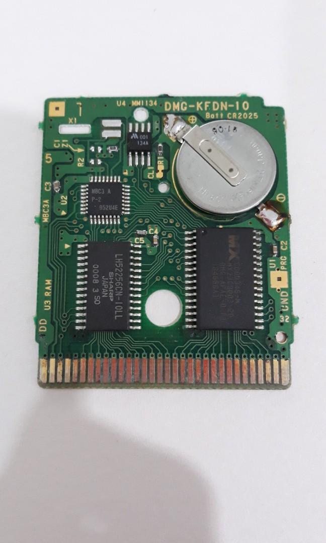 Authentic Pokemon Red | Gameboy Game, Video Gaming, Video Games ...