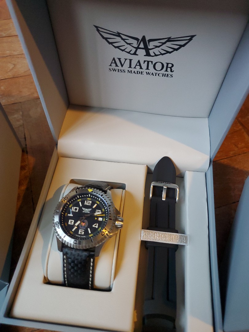 Aviator watch SAF edition, Men's Fashion, Watches & Accessories ...