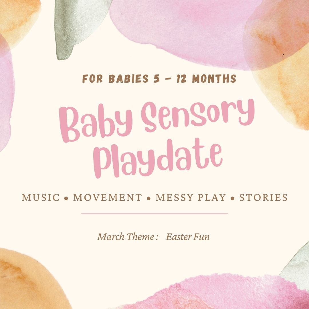 [BABIES] Sensory Playdate Home Learning, Babies & Kids, Infant Playtime ...
