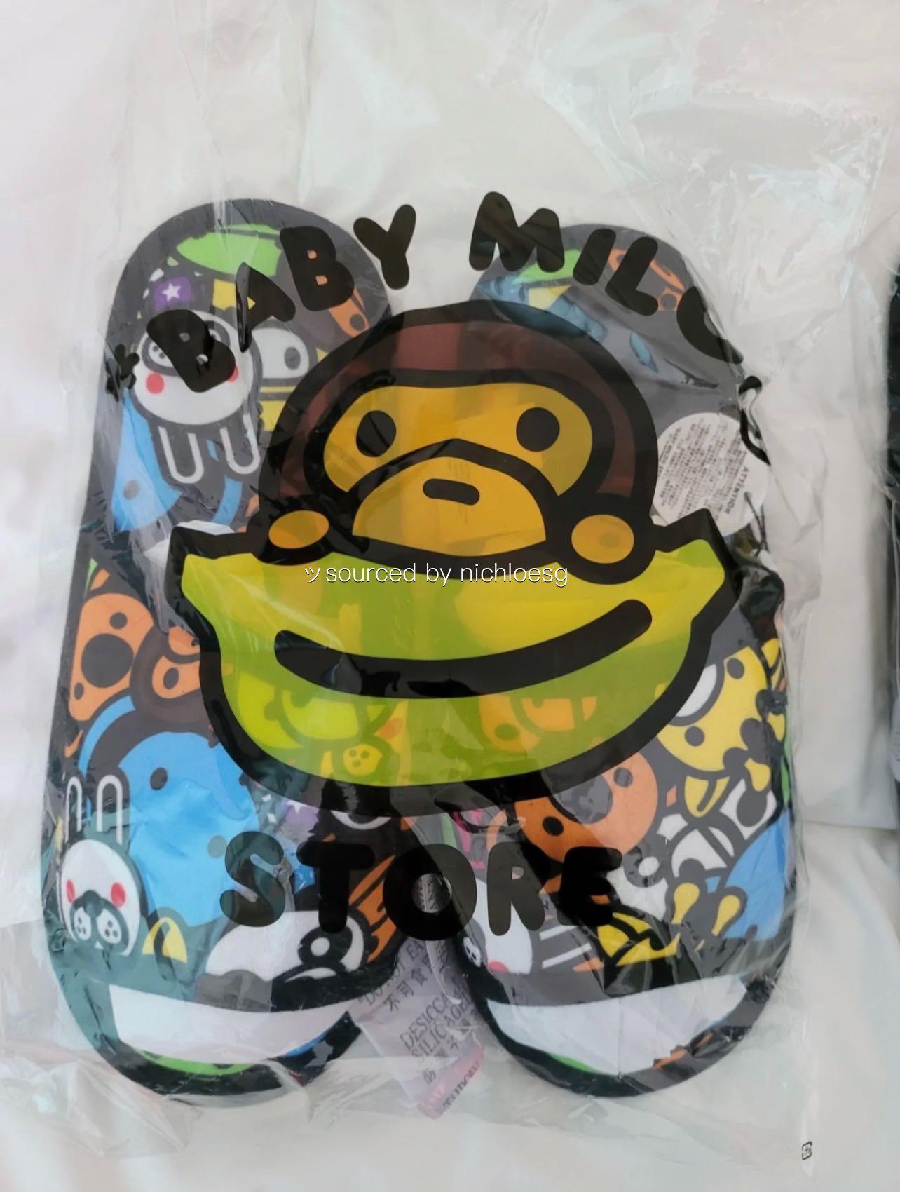 BAPE BABY MILO SAFARI ROOM SLIPPERS (BMS), Men's Fashion, Footwear ...