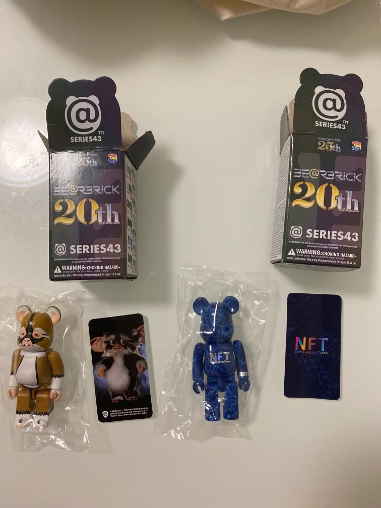 Bearbrick NFT Gremlin (Set), Hobbies & Toys, Toys & Games on Carousell