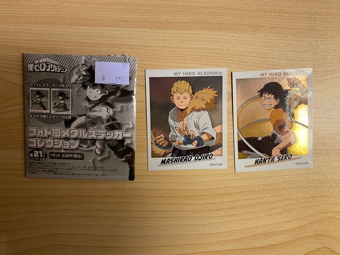 BNHA MHA my hero academia ojiro and sero stickers, Hobbies & Toys ...