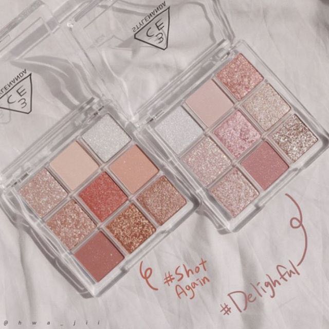 Brand New 3CE Stylenanda Clear Layer Edition Eyeshadow Palette (Shot ...