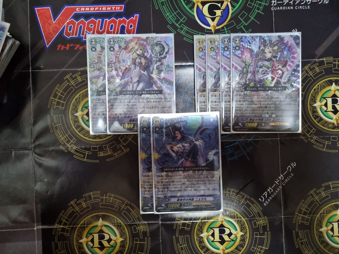 Cardfight Vanguard Genesis High Rarity Yggdrasil Legion Deck, Hobbies ...