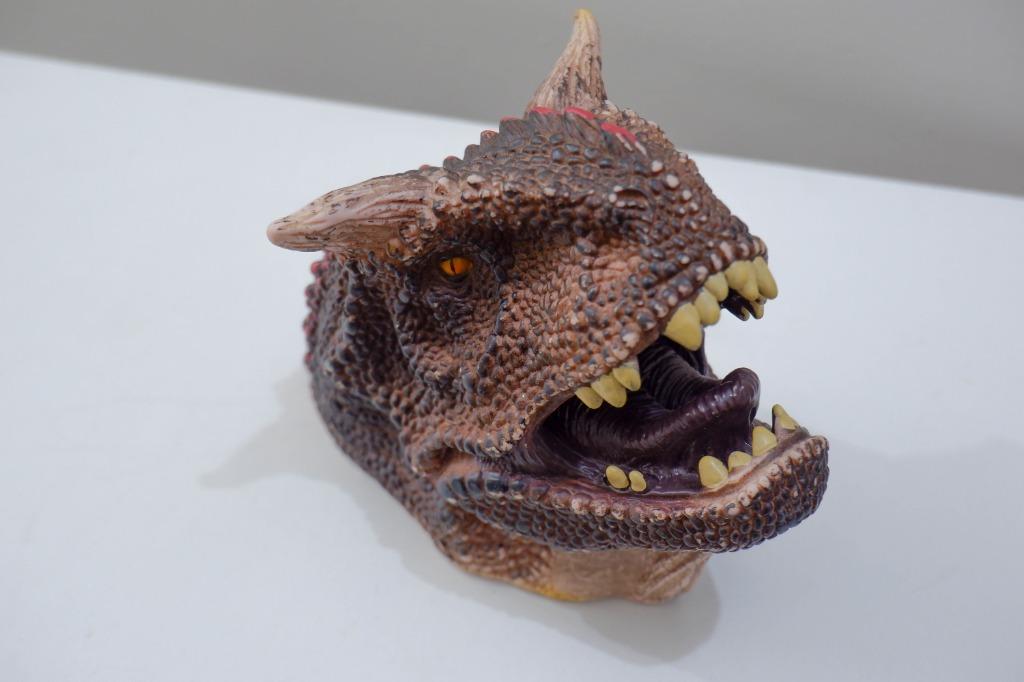 Carnotaurus Jurrasic World Dinosaur Puppet Toy, Hobbies & Toys, Toys ...