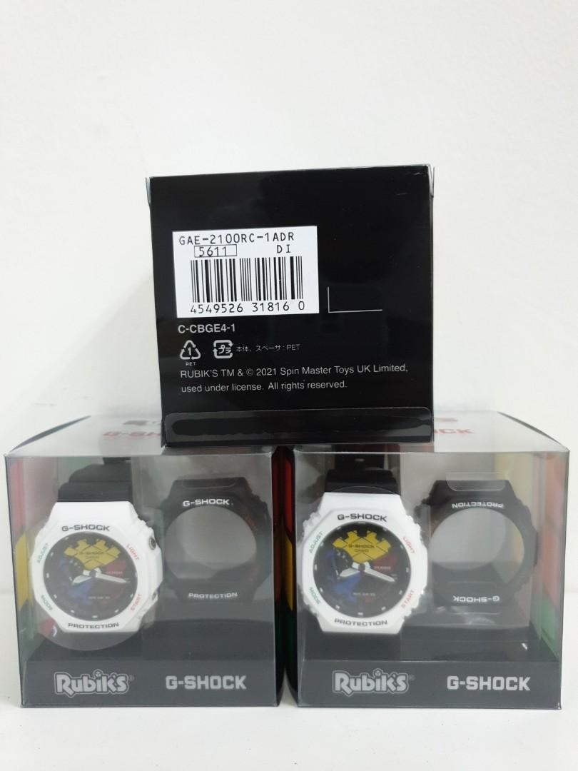 CASIO G-SHOCK x RUBIK'S CUBE, Men's Fashion, Watches & Accessories ...