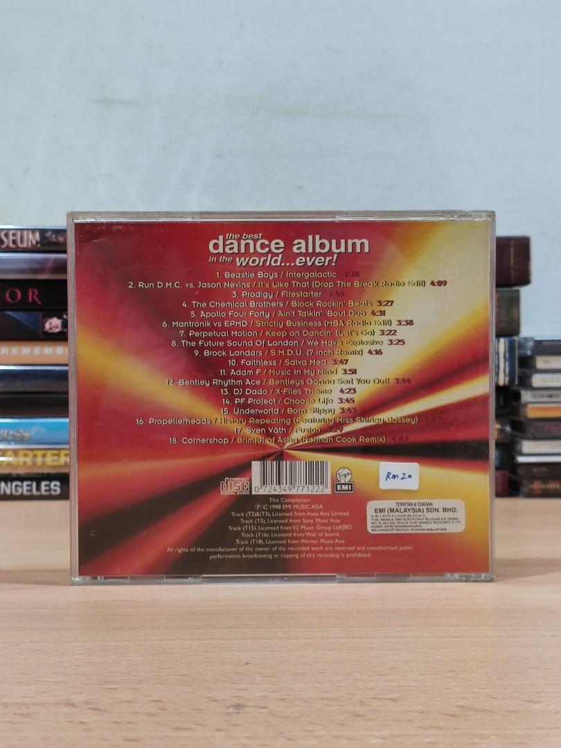 (CD) The Best Dance Album In The World...Ever!, Hobbies & Toys, Music ...