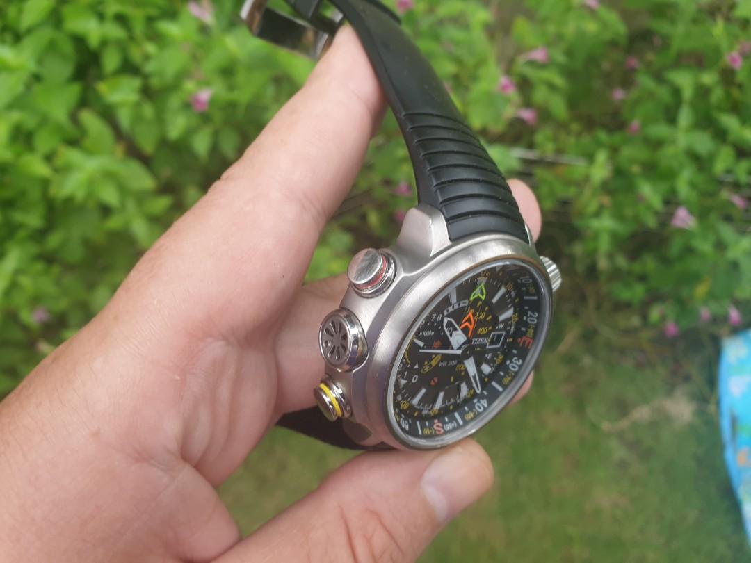 Citizen Promaster Altichron Titanium, Men's Fashion, Watches ...