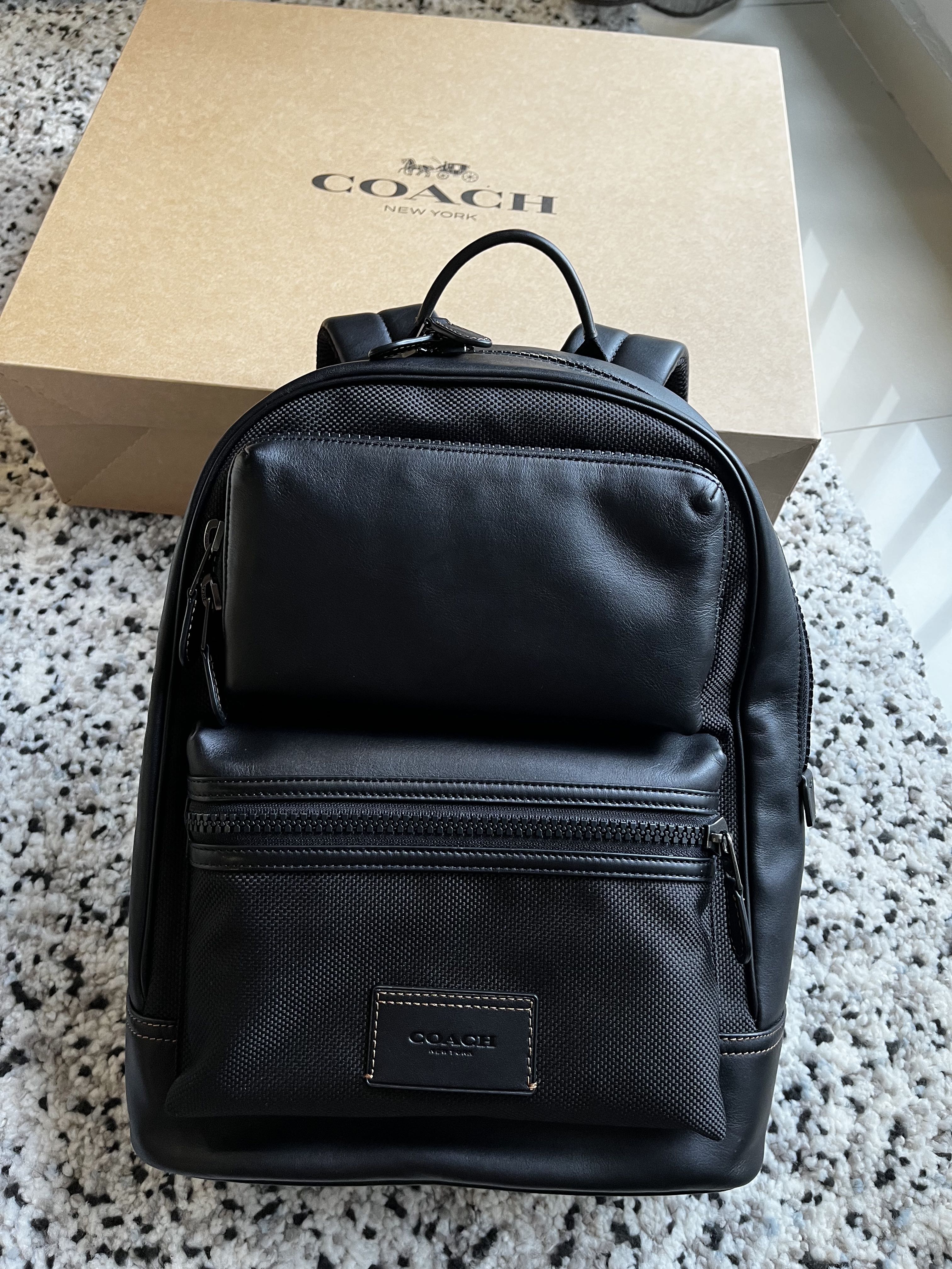 COACH Backpack Men C4144 , Men's Fashion, Bags, Backpacks on Carousell