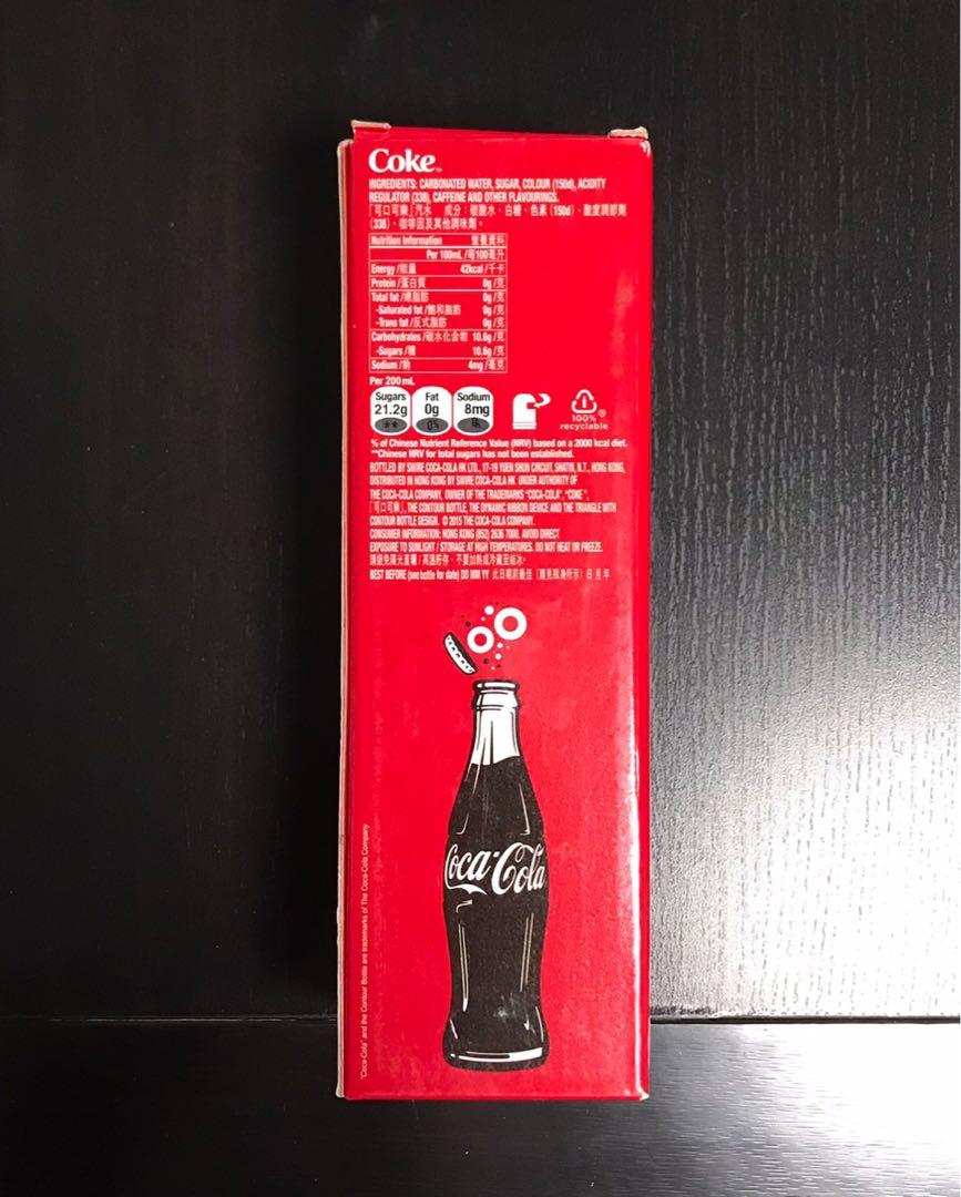 Coca-Cola 100 years of Coca-Cola Bottle 可口可樂100週年弧形樽, 嘢食 & 嘢飲, 飲料 - Carousell