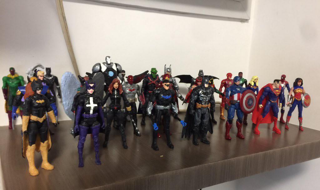 Dc and marvel 3.75 custom figures, Hobbies & Toys, Toys & Games on ...