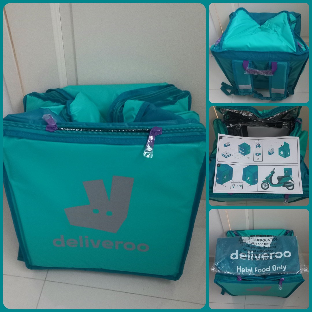 DELIVEROO V3 BACKPACK THERMAL BAG NEW, Motorcycles, Motorcycle ...