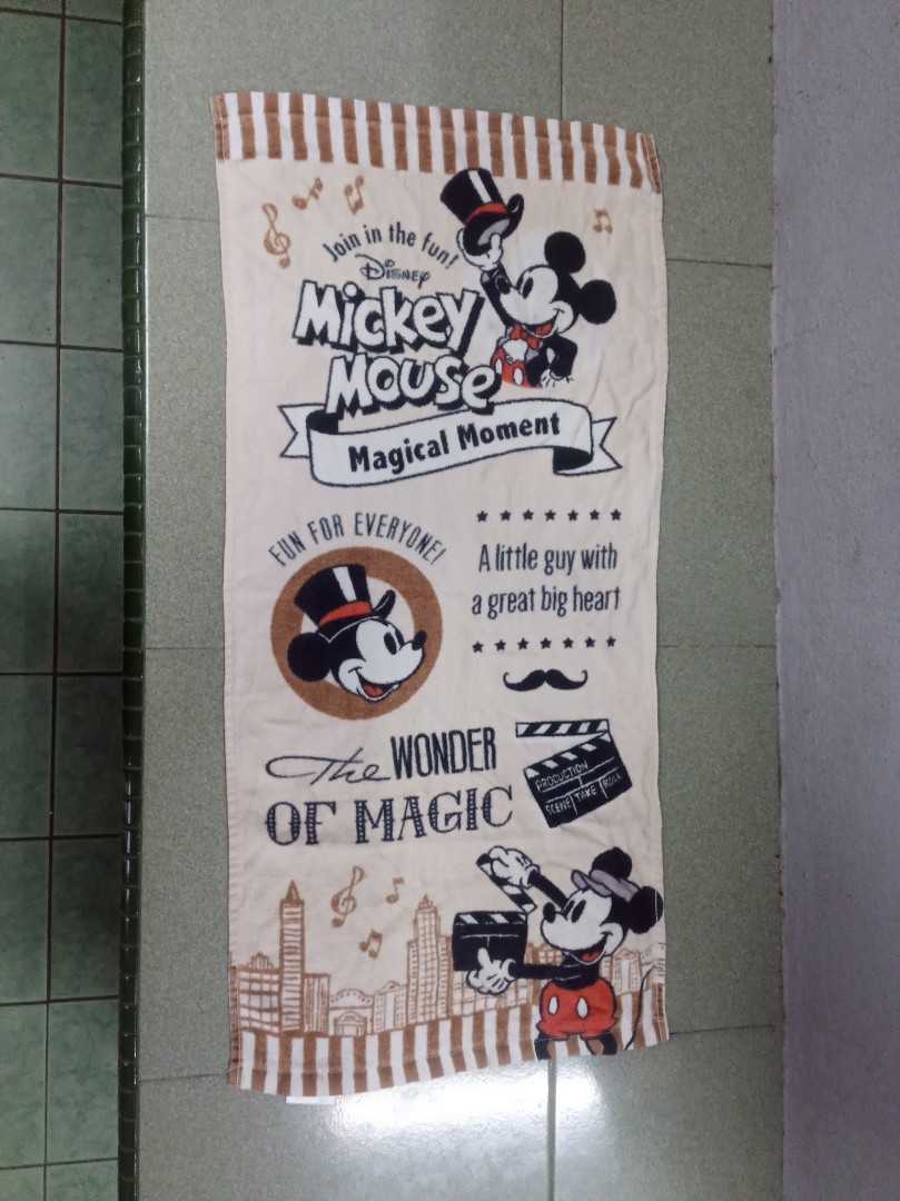 Disney Mickey Mouse Magical Moment Face Towel. Classic Mickey., Babies ...