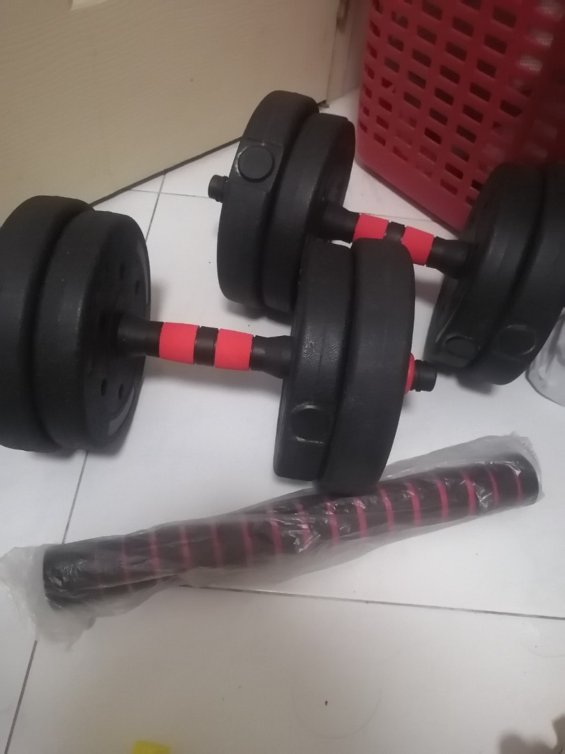 Dumbbell cushion cover adjustable fitness convertible 40cm connector ...