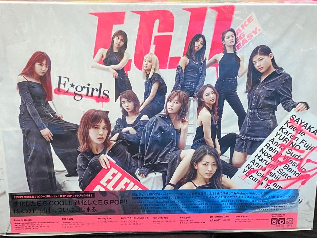 E-girls 單曲 專輯 eg.11 love queen, 興趣及遊戲, 音樂、樂器 & 配件, 音樂與媒體 - CD 及 DVD - Carousell