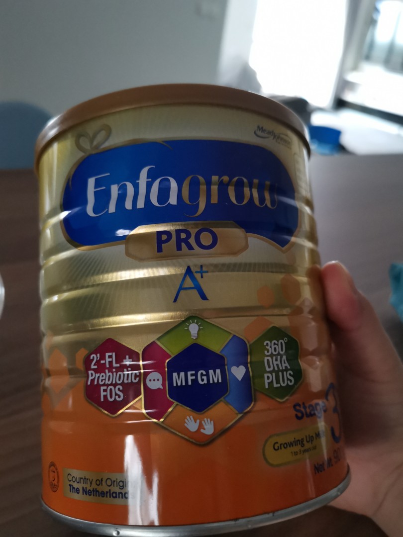 Enfa Grow PRO A+ stage 3, Babies & Kids, Nursing & Feeding, Weaning ...