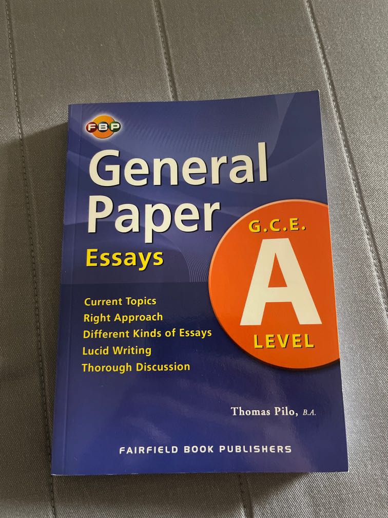 GCE A Level GP Model Essays, Hobbies & Toys, Books & Magazines ...