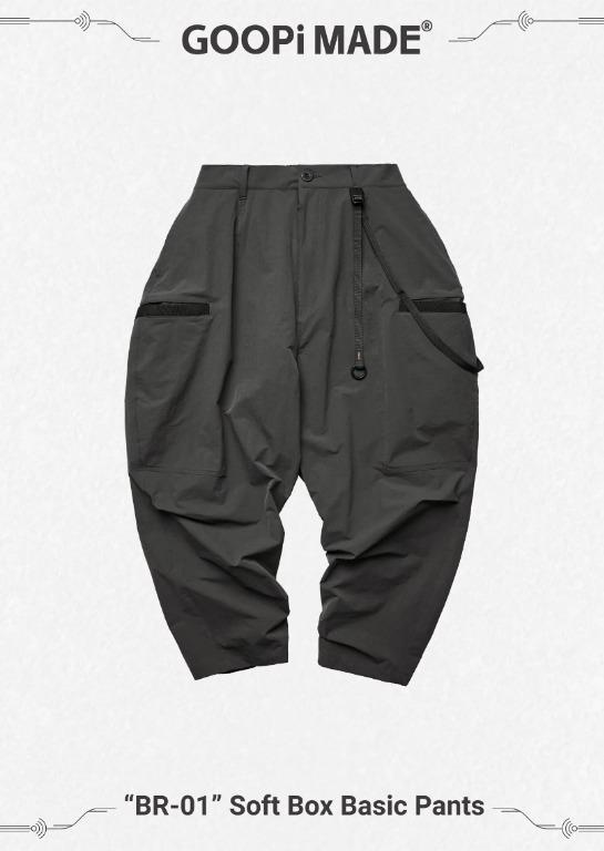 Goopi Made “BR-01” Soft Box Basic Pants, Men's Fashion, Bottoms, Chinos ...