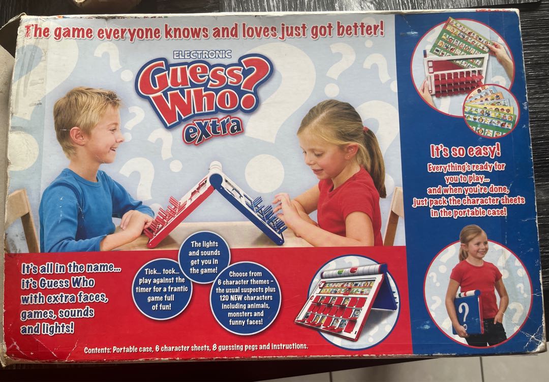 GUESS WHO electronic games, Hobbies & Toys, Toys & Games on Carousell