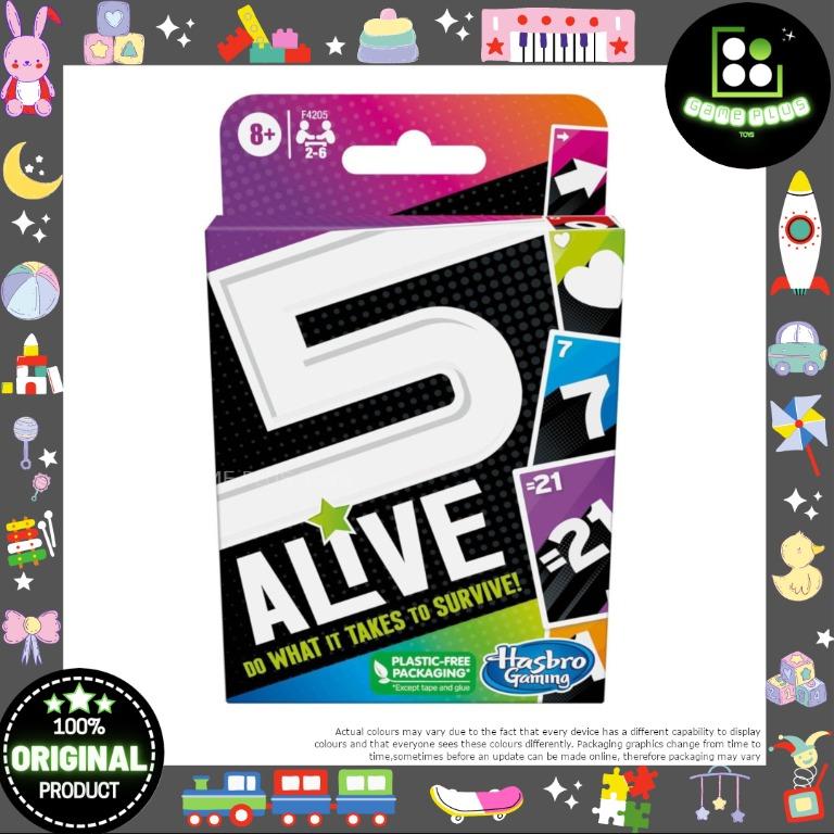 Hasbro Five Alive Card Game (5 Alive), Hobbies & Toys, Toys & Games on ...