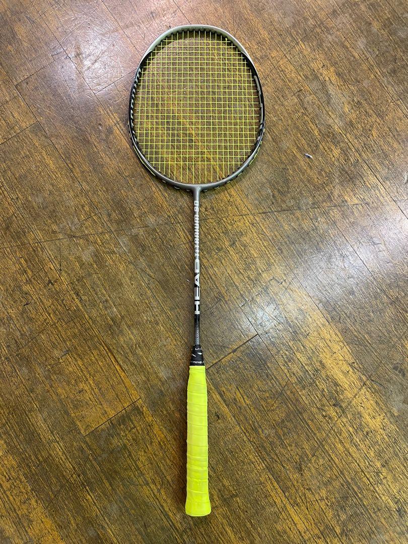 Heads Titanium 90 badminton racket, Sports Equipment, Sports & Games ...