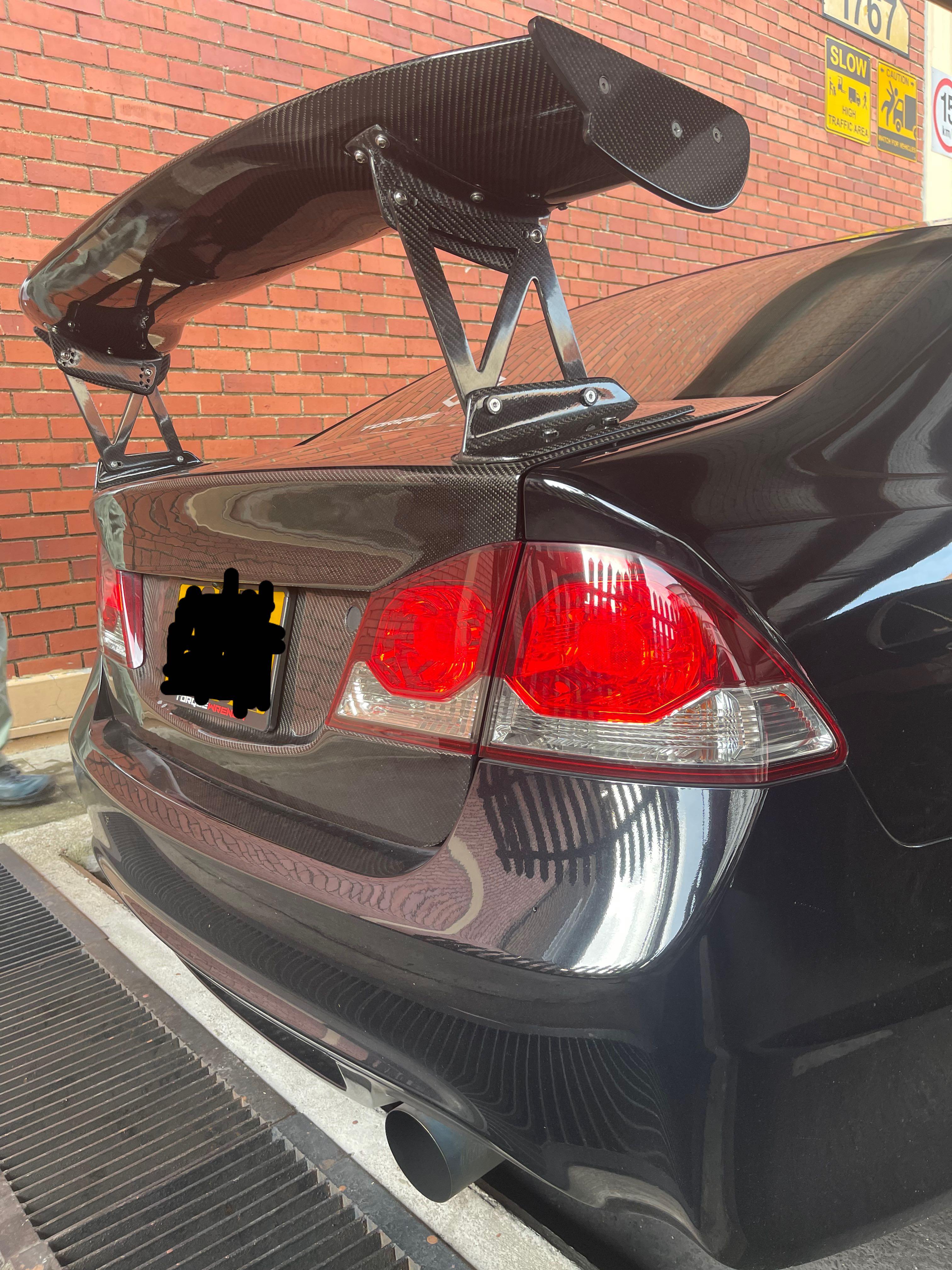 Honda Civic type r CF boot & GT wing , Car Accessories, Accessories on ...